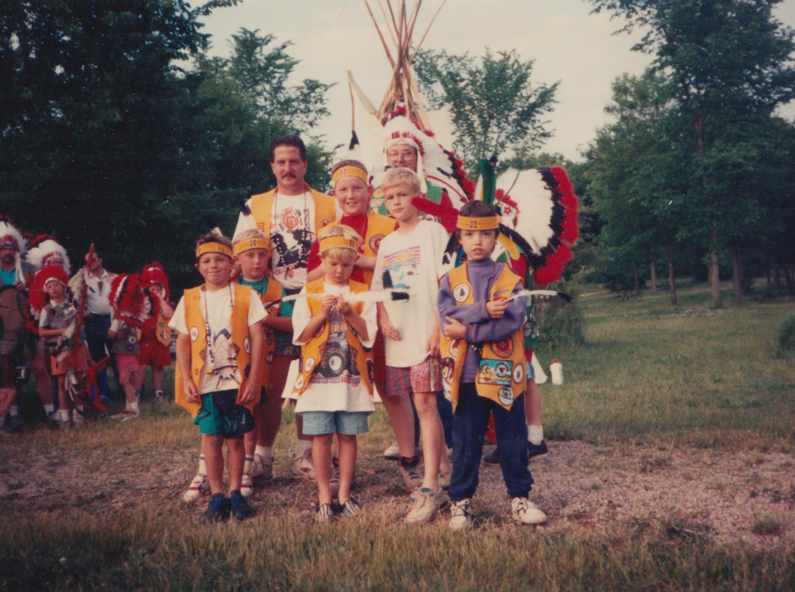 1991 spring Indian Guides 1991 summer | Four Feathers Nation